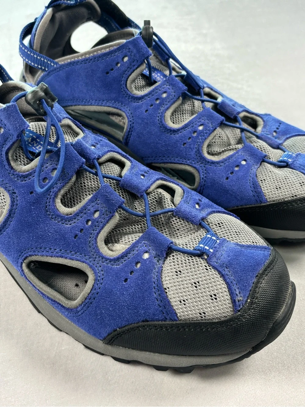 Lands' End | Shoes | Lands End Blue Outdoor Sport Sandals Mens 2d ...